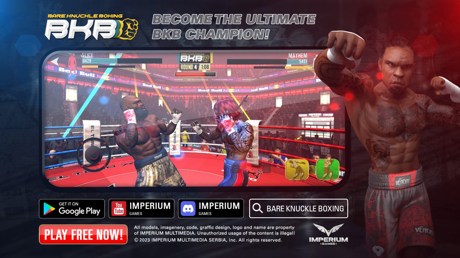 Unleash Your Fighting Spirit with Bare Knuckle Brawl - Now Available on ...